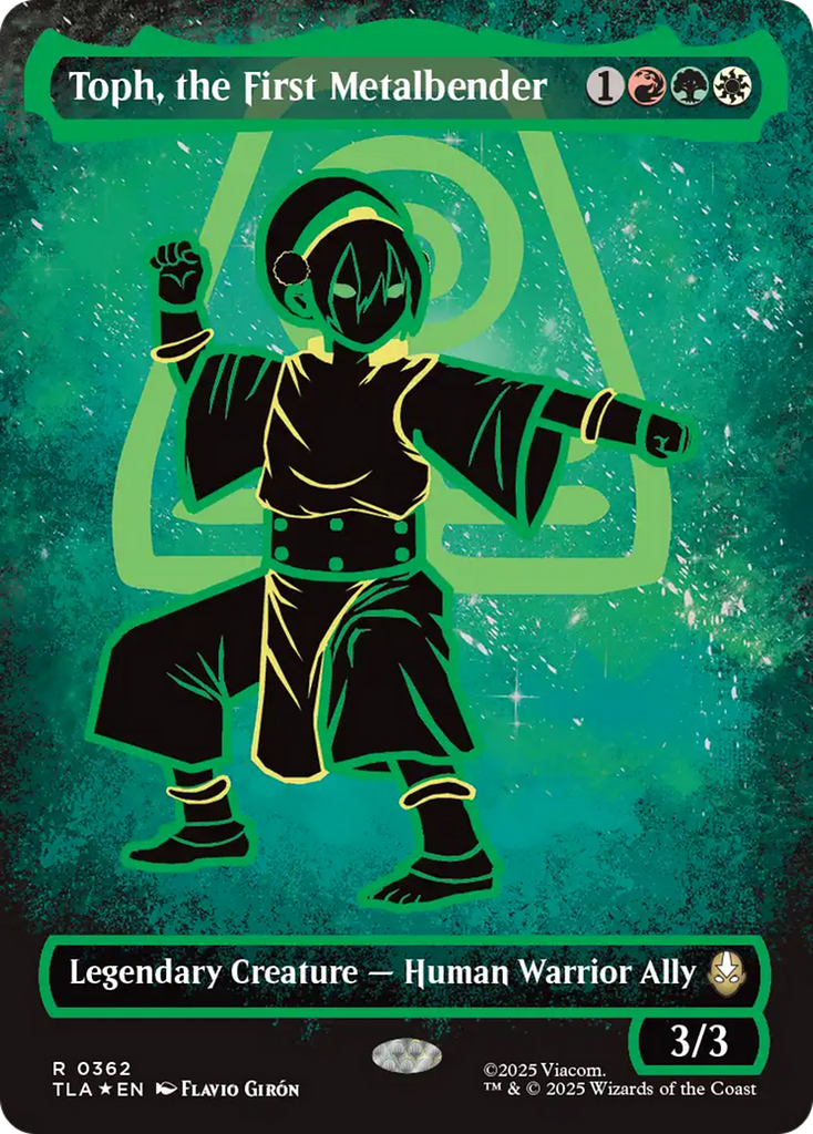 Toph, the First Metalbender (Borderless Battle Pose) [Avatar: The Last